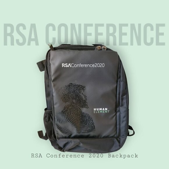 Bags | Rsa Conference 220 Sleek Conference Backpack With Human Element ...